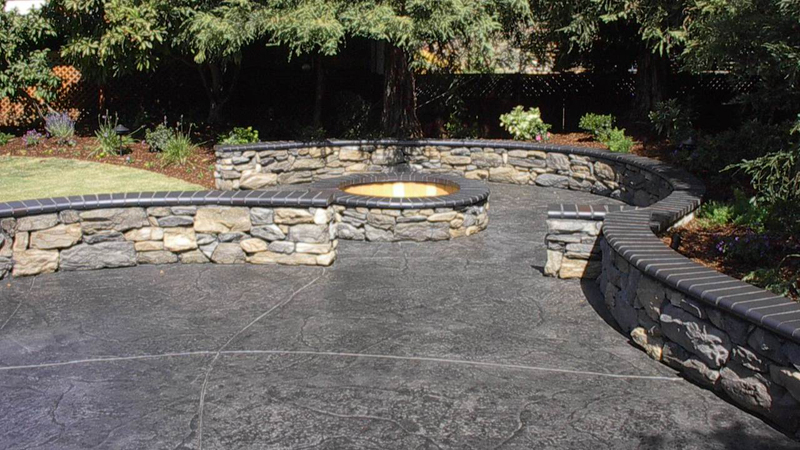 Outdoor Fire Pit Construction - Mike's Evergreen, Inc.
